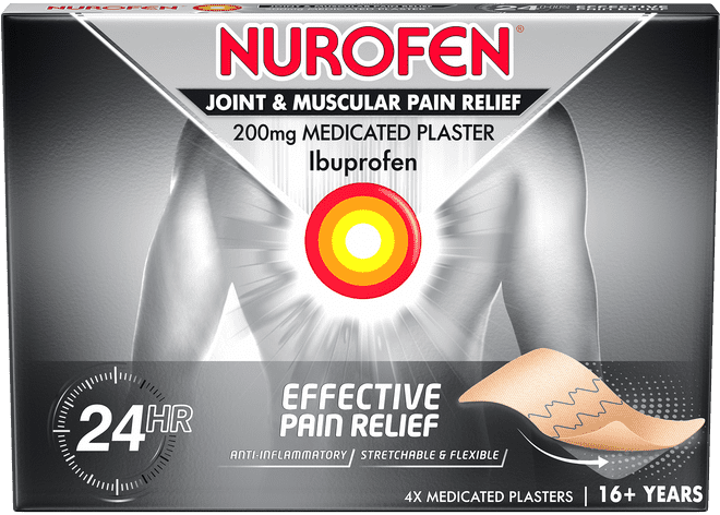 Nurofen Joint & Muscular Pain Relief Medicated Plaster | Nurofen